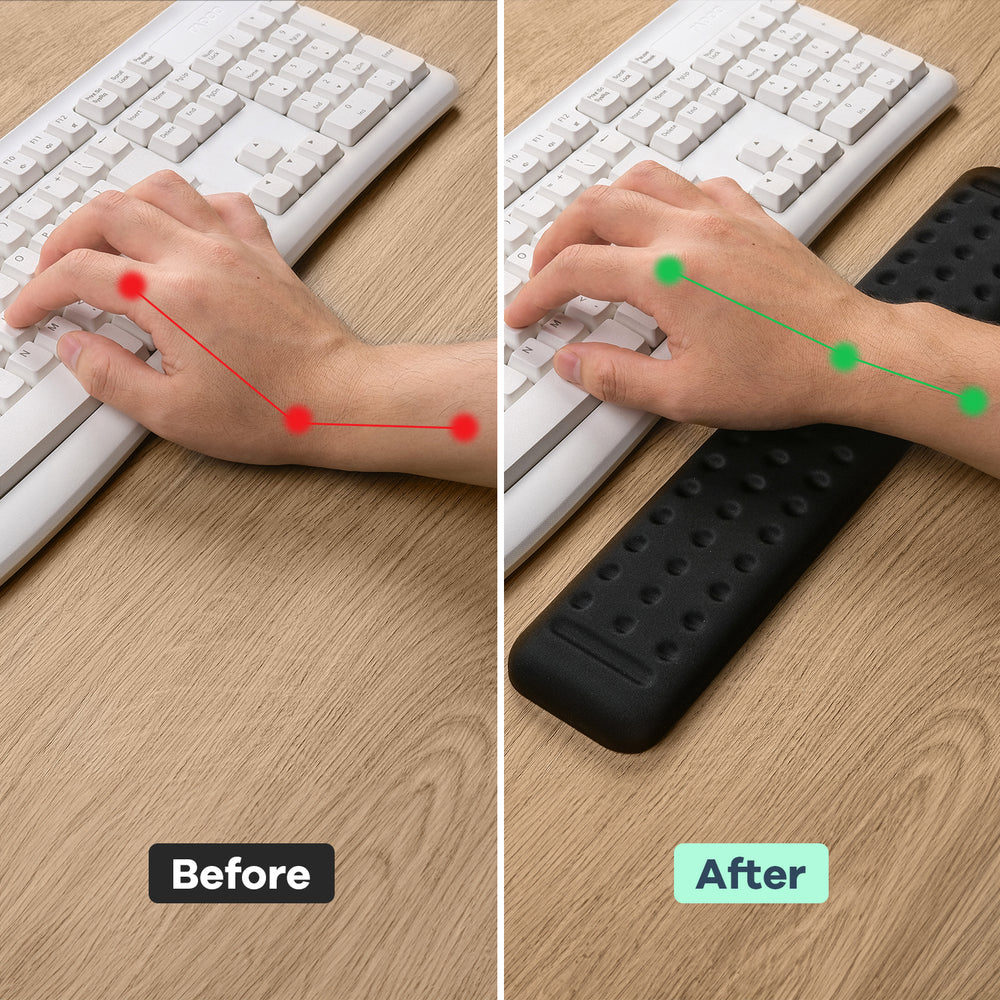 Cushioned Keyboard Wrist Rest
